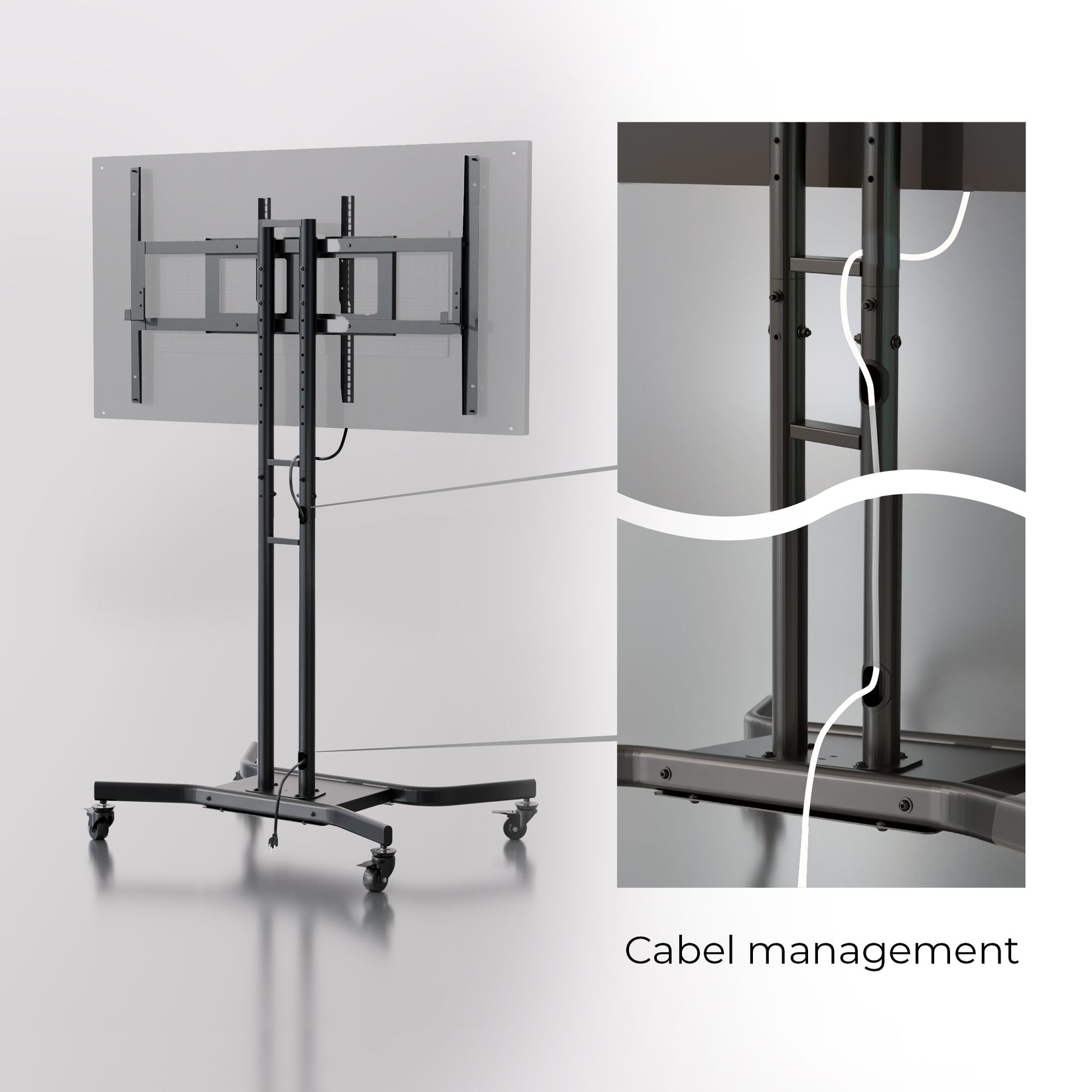 Storm Shell Indoor-Outdoor Rolling TV Cart – Storm Shell TV